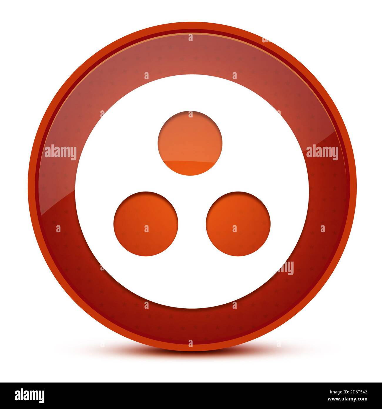 Group work aesthetic glossy brown round button abstract illustration ...