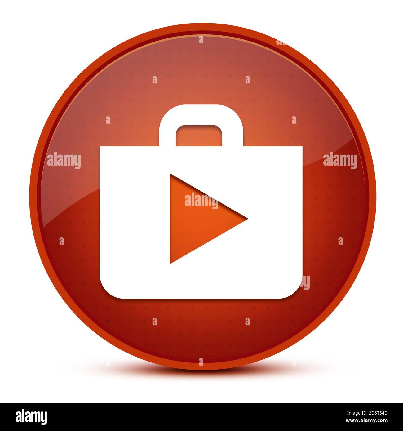 Shop aesthetic glossy brown round button abstract illustration Stock ...