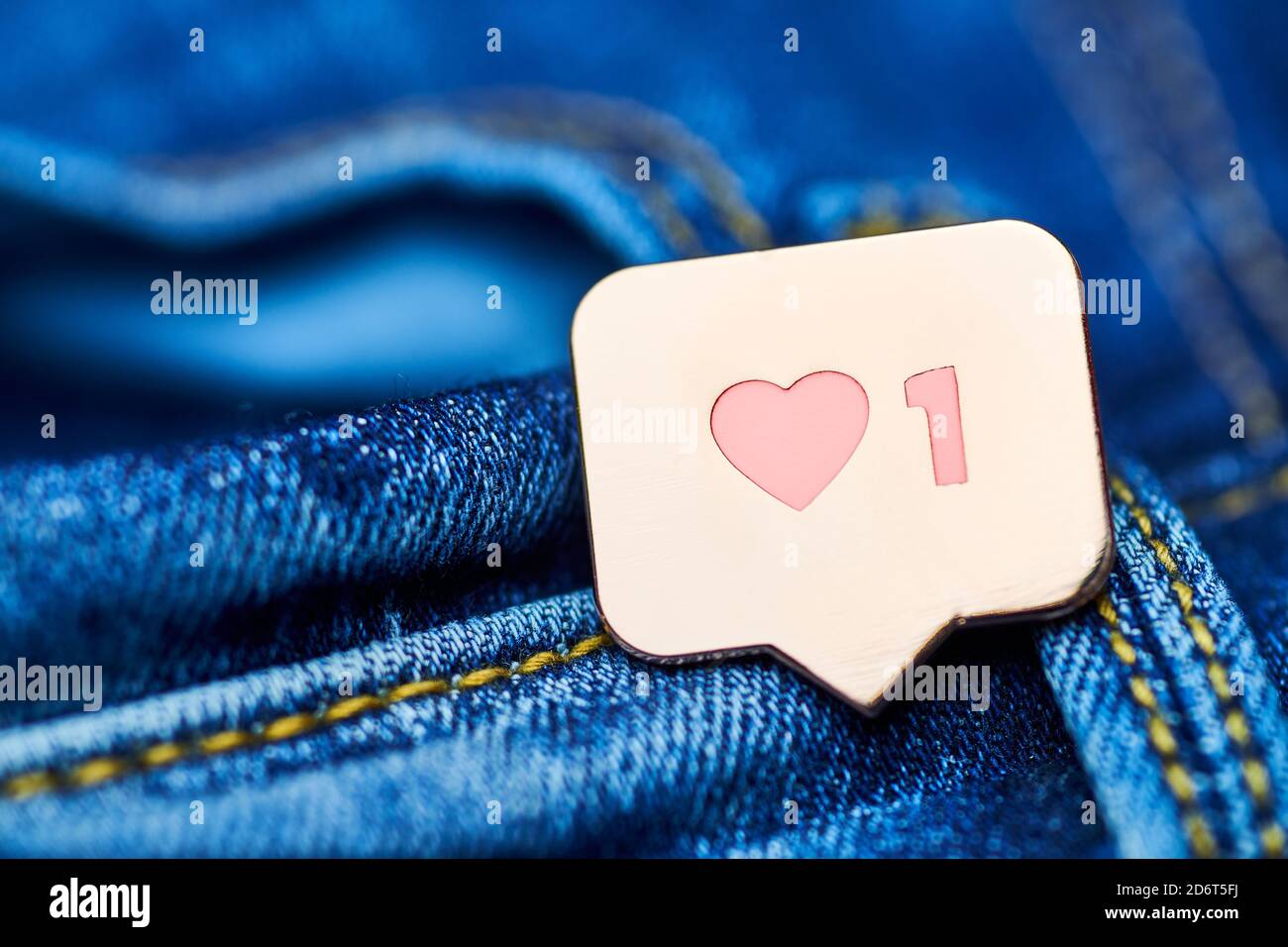 Like heart symbol. Like sign button, symbol with heart and one digit ...