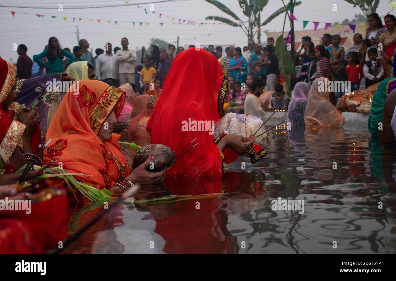 Chhath Parva High Resolution Stock Photography and Images - Alamy