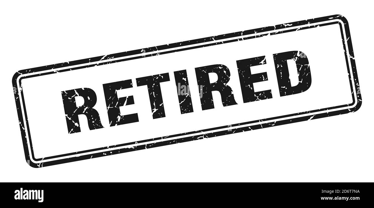 Retired stamp hi-res stock photography and images - Alamy