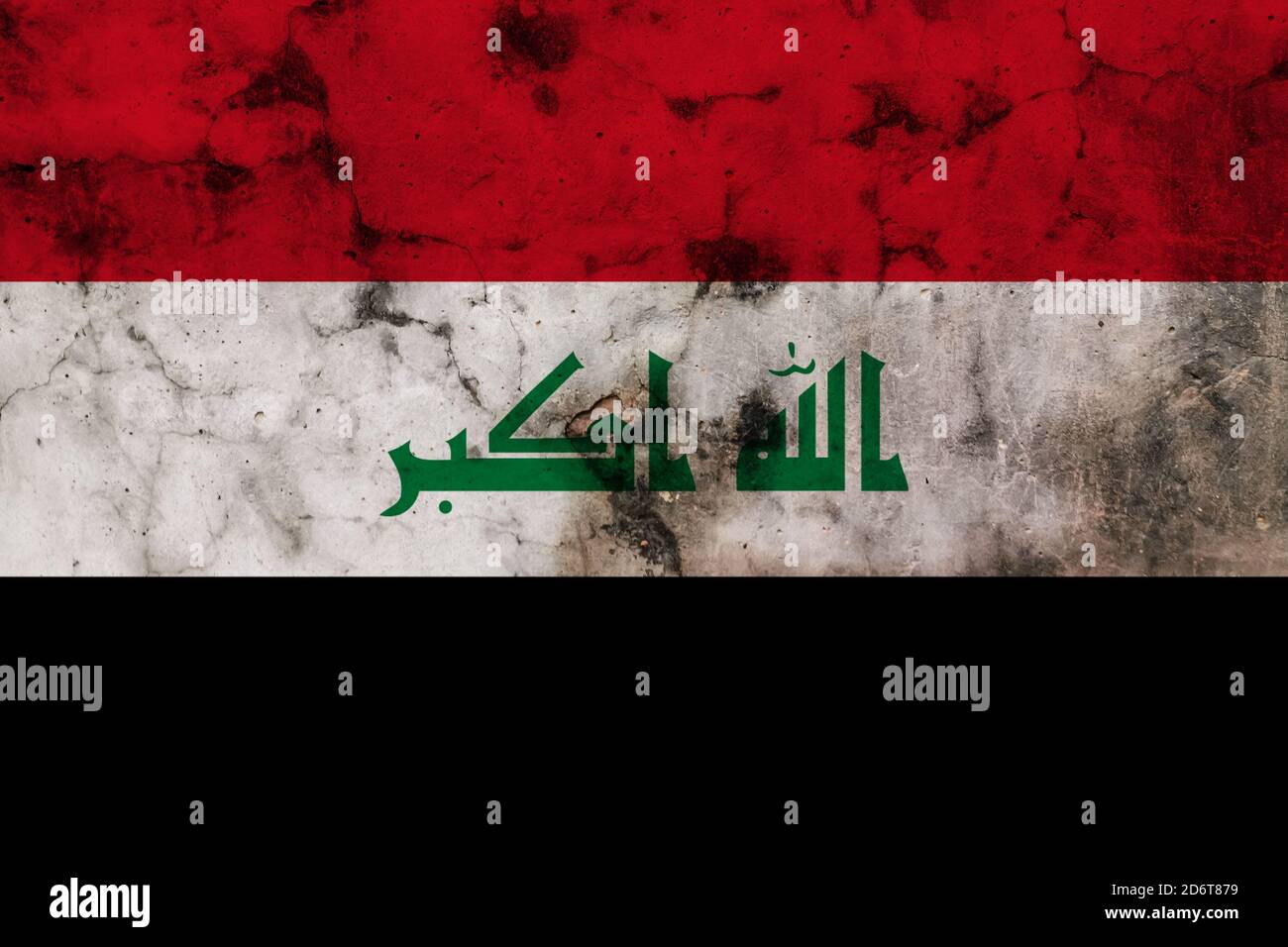 Old Iraq grunge background flag Stock Photo - Alamy