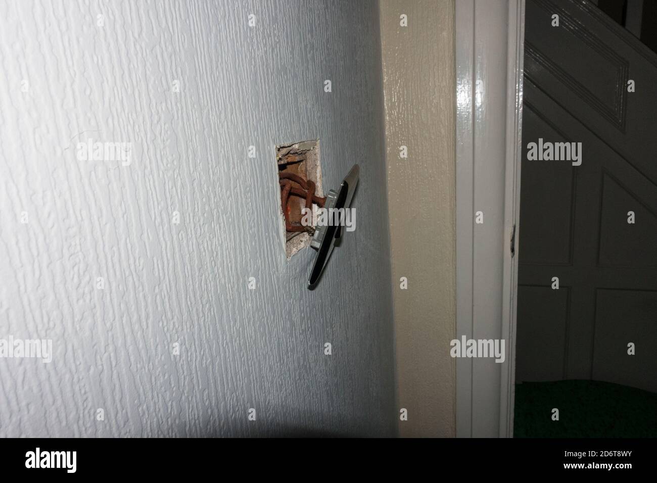 Old electrical wiring hi-res stock photography and images - Alamy