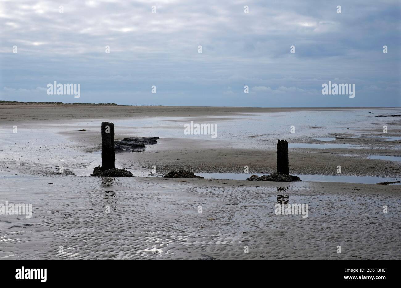 holme-next-the-sea beach, north norfolk, england Stock Photo - Alamy