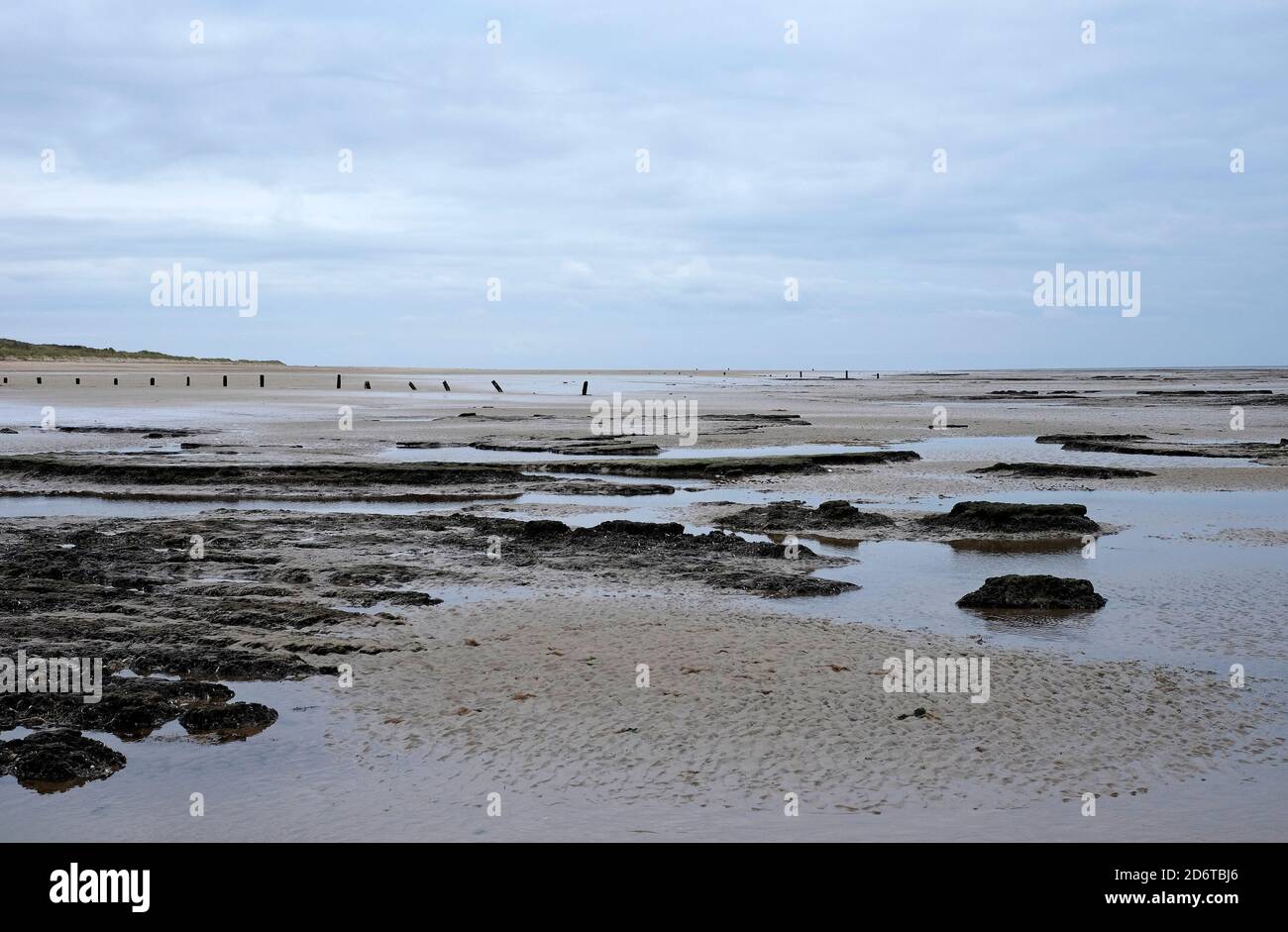 holme-next-the-sea beach, north norfolk, england Stock Photo - Alamy