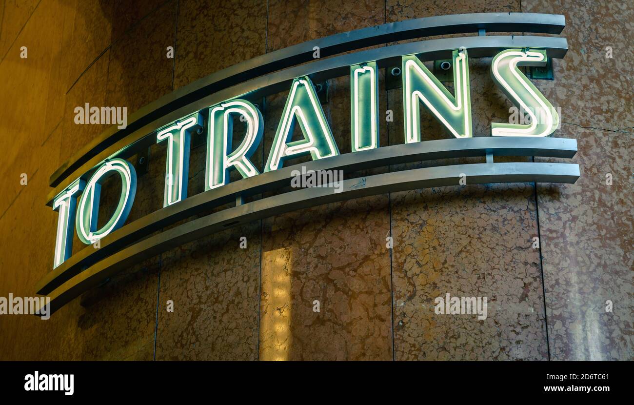 Terminal building sign hi-res stock photography and images - Alamy