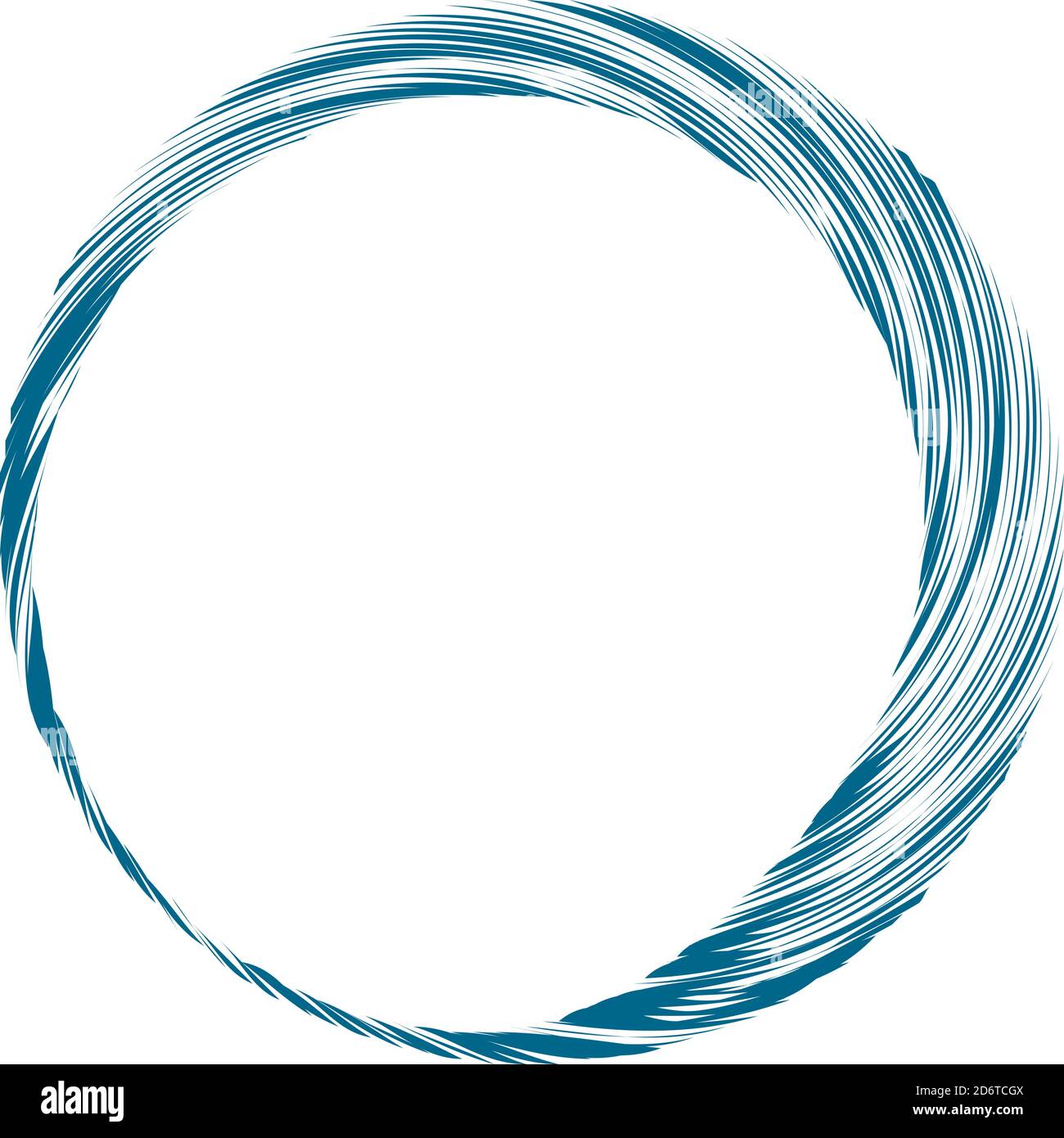 Circular Spiral, swirl, twirl design element. Concentric, radial and ...