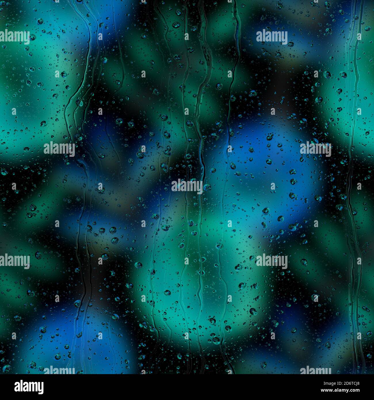 Seamless rain drop water repeat pattern on blur Stock Photo - Alamy