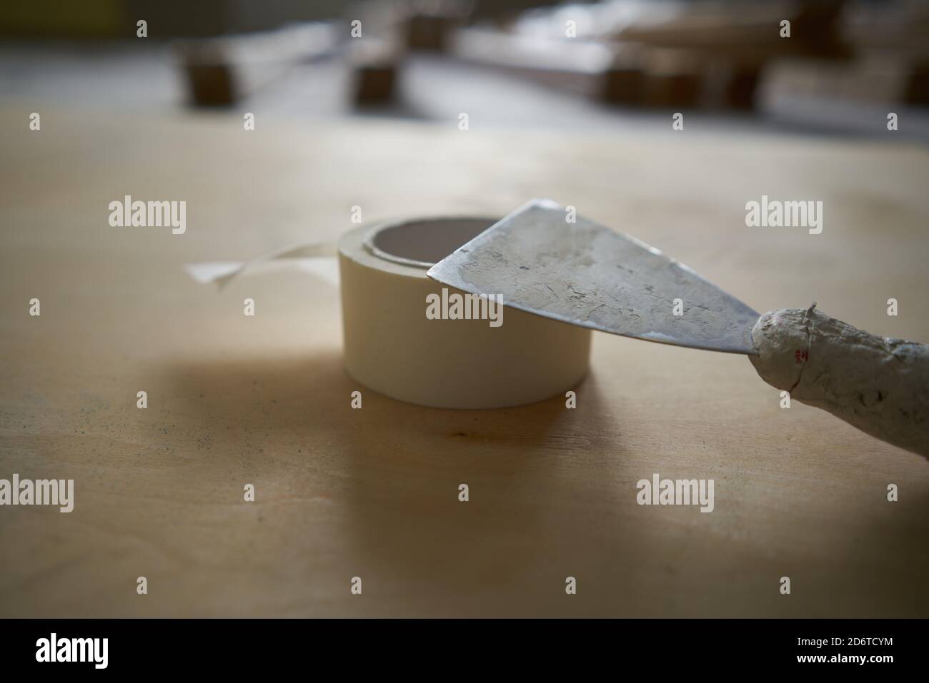 construction tools repair industrial work space improvement Stock Photo ...