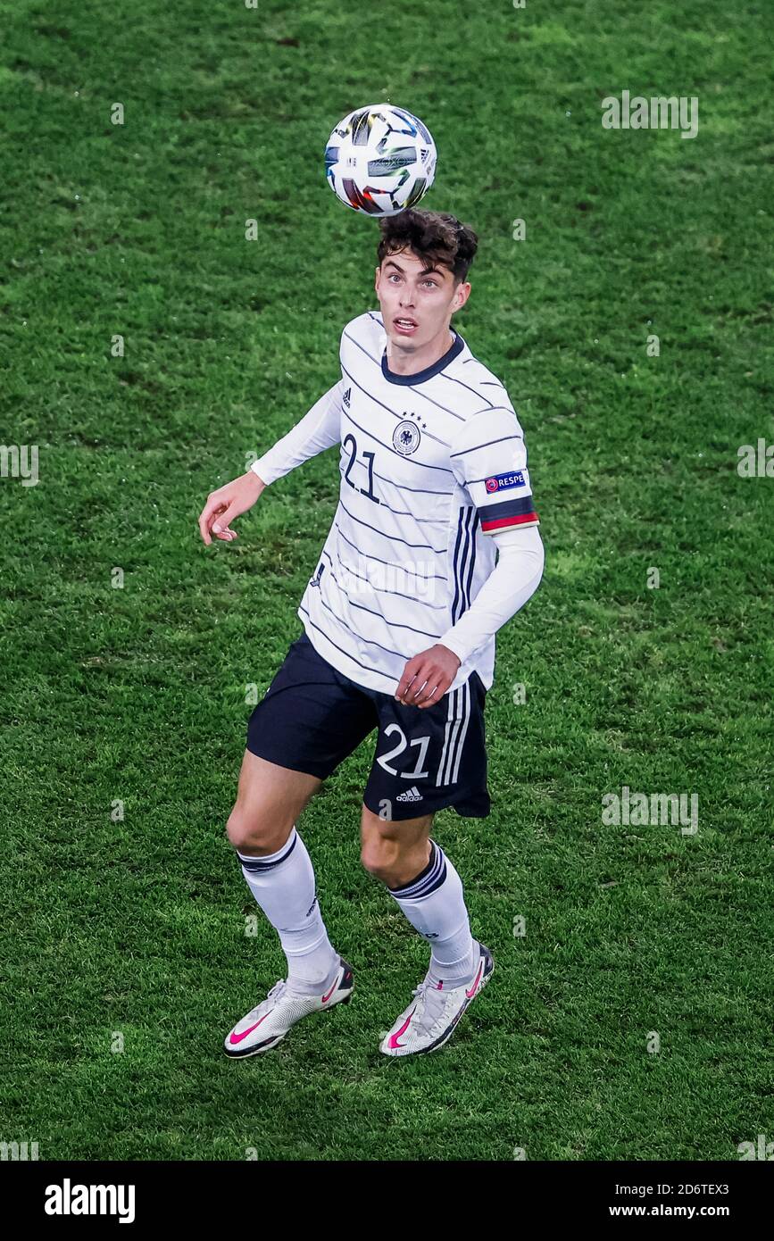 Kai Havertz (Germany) runs with the ball, football Germany vs Suisse ...