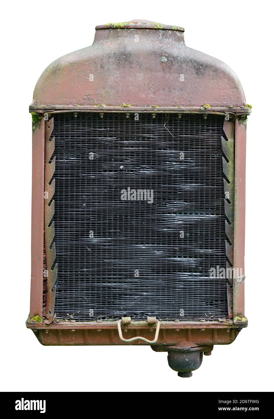 Old tractor radiator Cut Out Stock Images & Pictures - Alamy