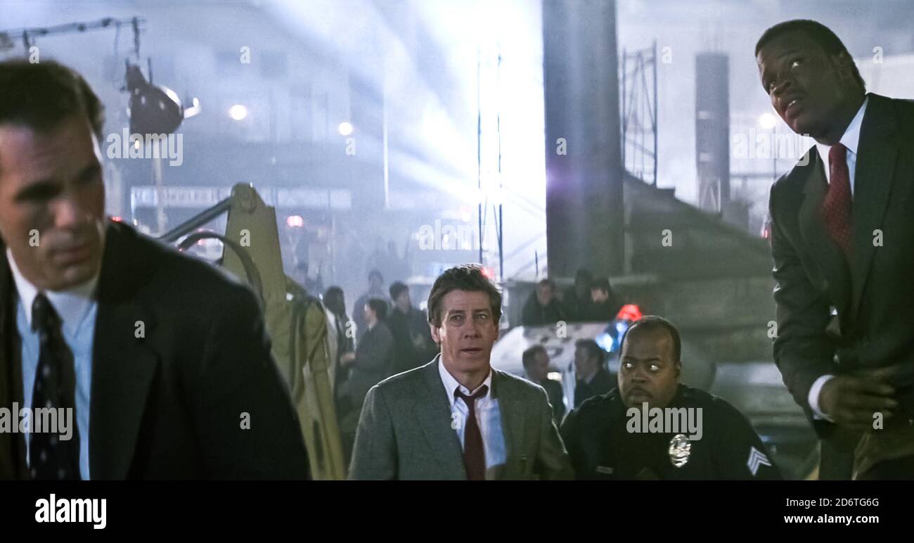 USA. Reginald VelJohnson and Paul Gleason in a scene from the ...