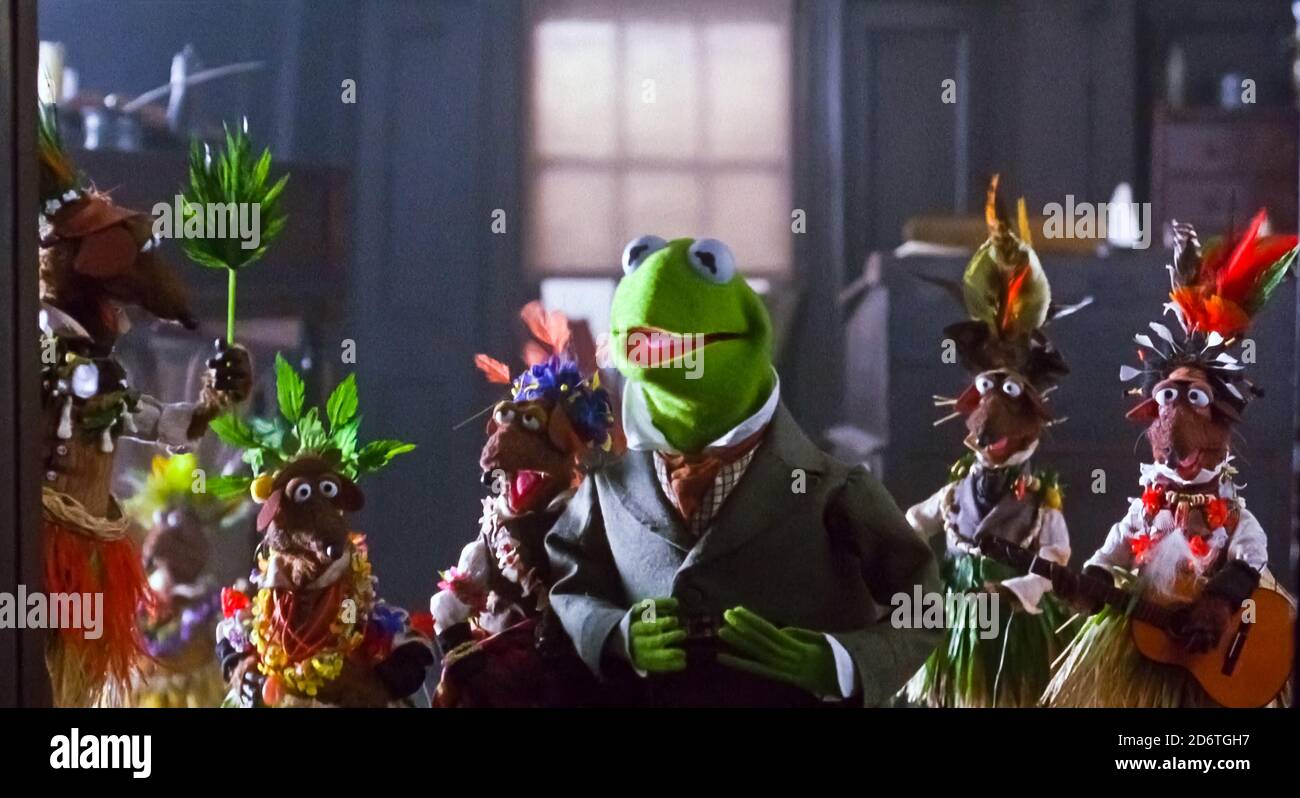 USA. Kermit the Frog in a scene from the ©Buena Vista Pictures movie ...