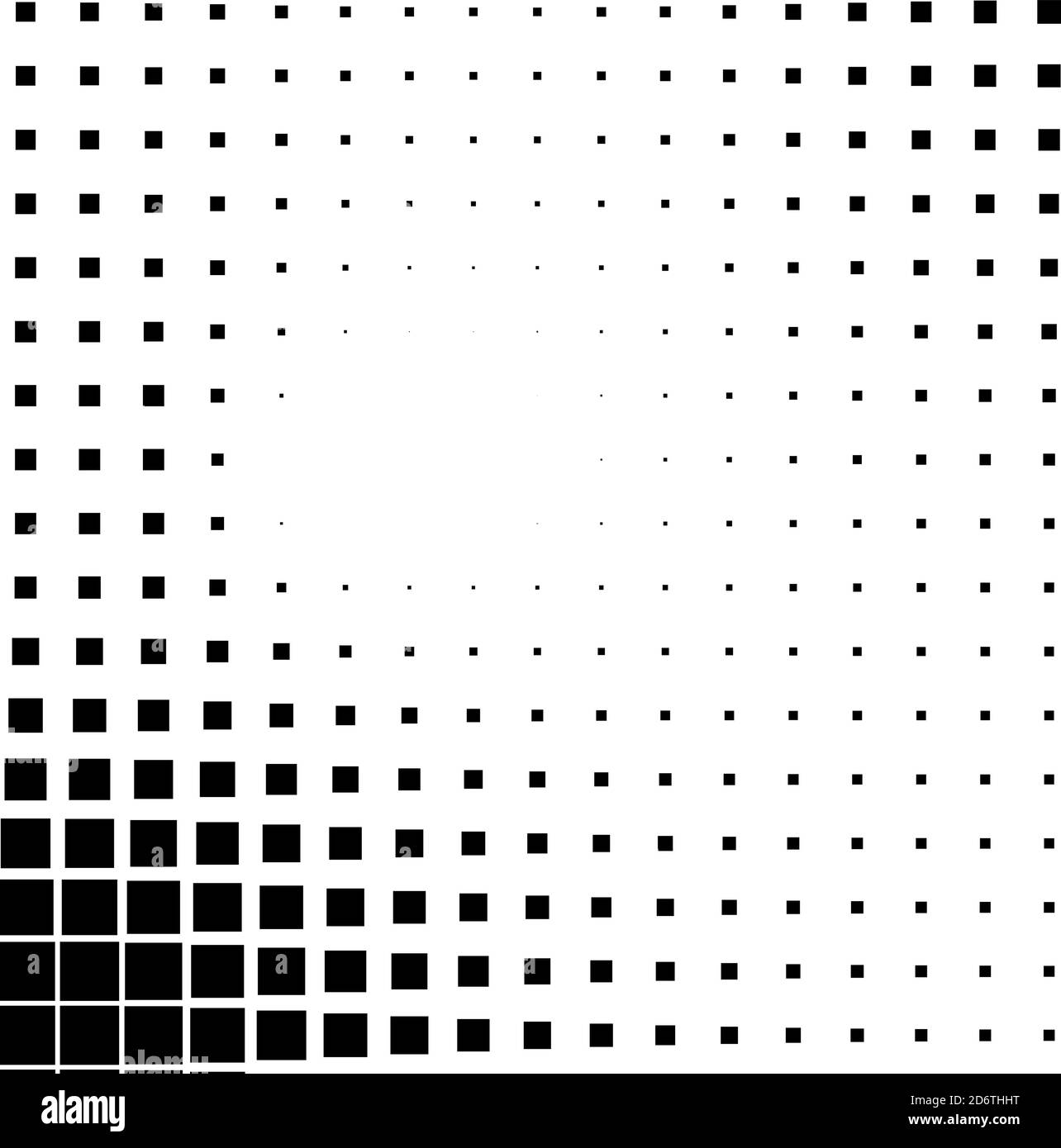 Squares halftone geometric background pattern and texture vector ...