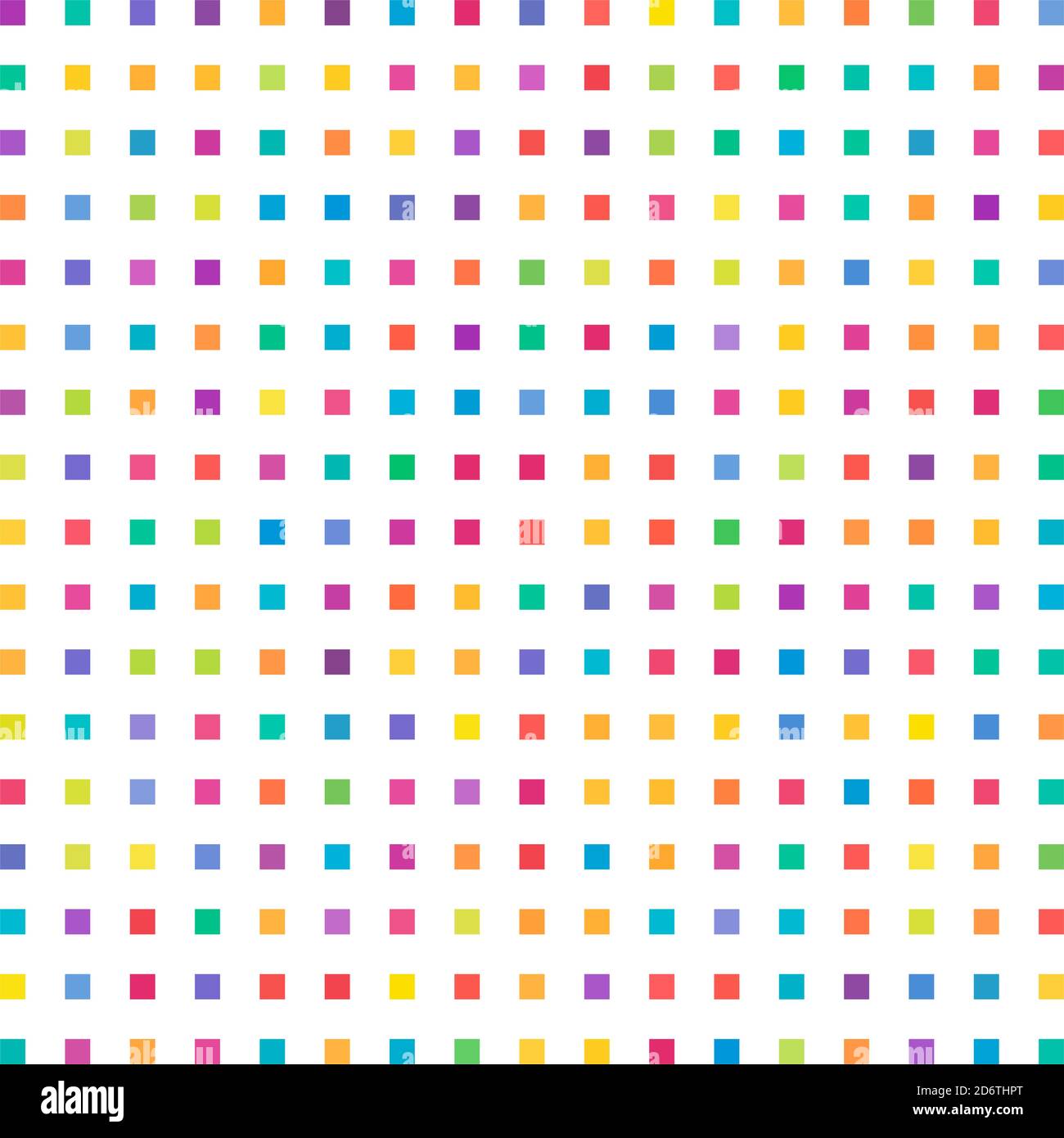 Simple, plain colorful squares repeatable, seamless background, pattern ...