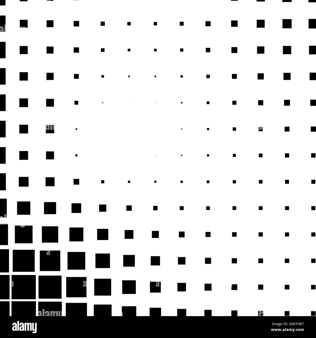 Squares halftone geometric background pattern and texture vector ...