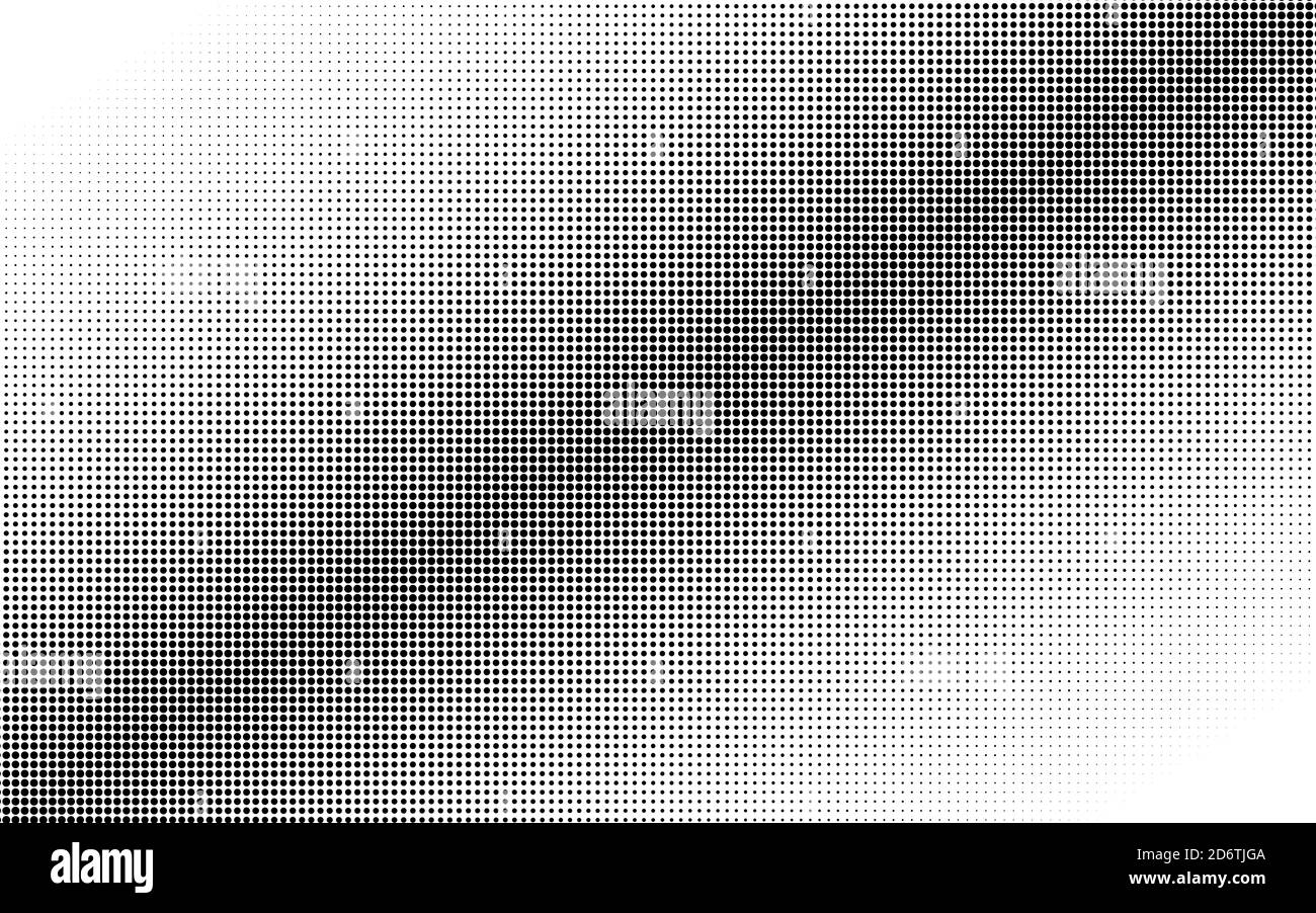 Diagonal, oblique circles, dots halftone vector illustration. Halftone background, pattern Stock ...