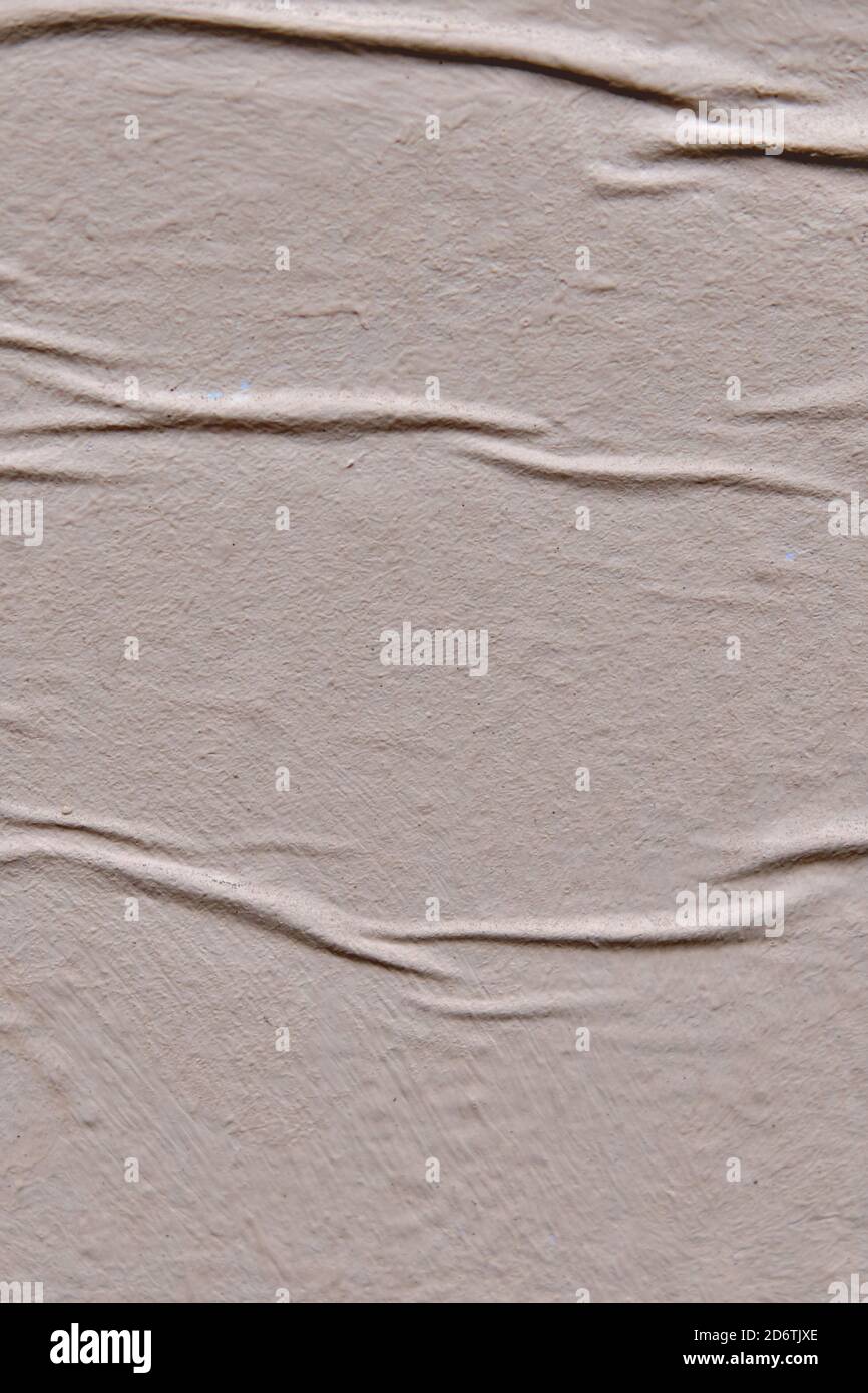 Wall texture with swollen paint on old wallpaper, dirty background ...