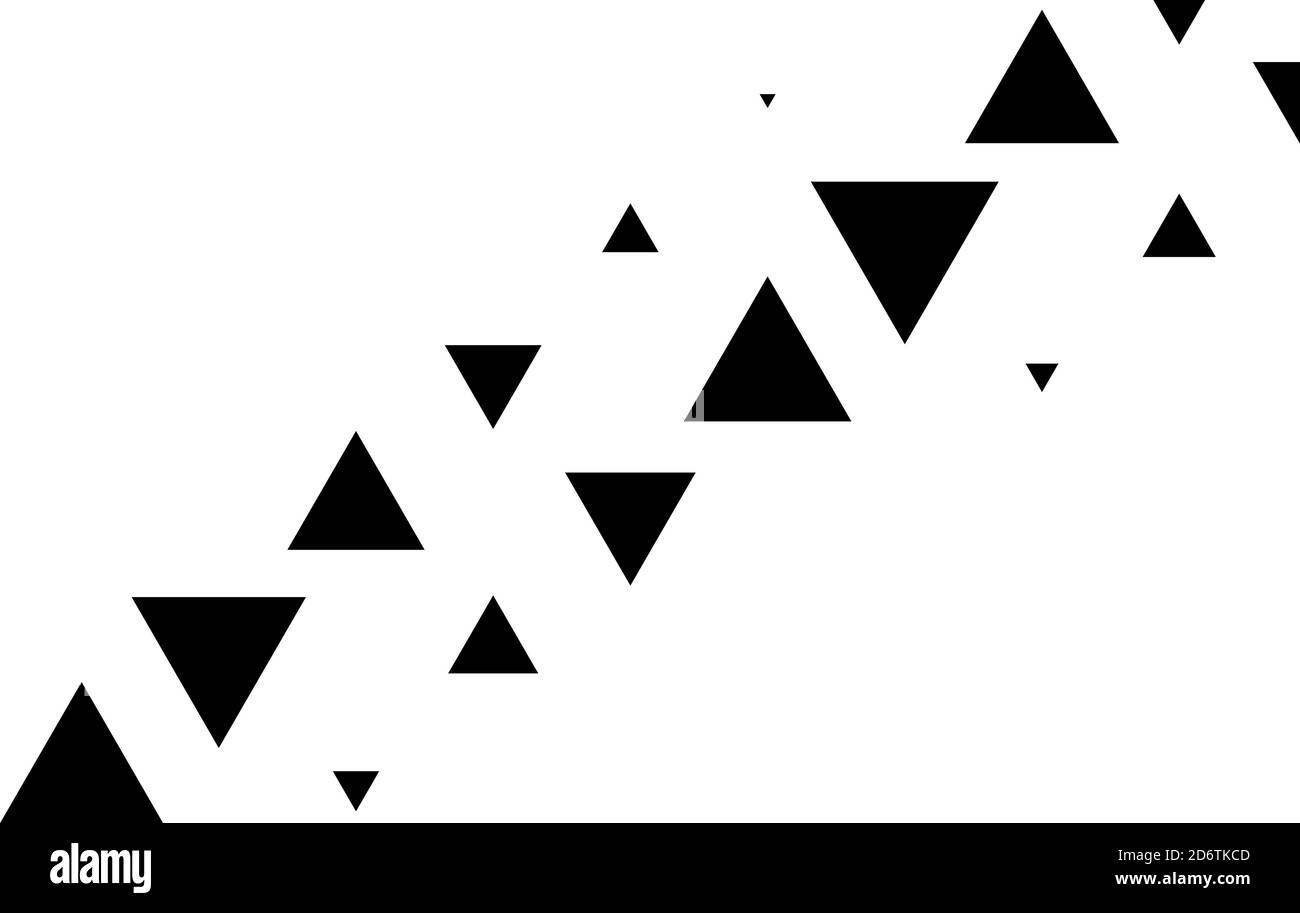 Triangles halftone vector illustration. Triangle geometric background ...