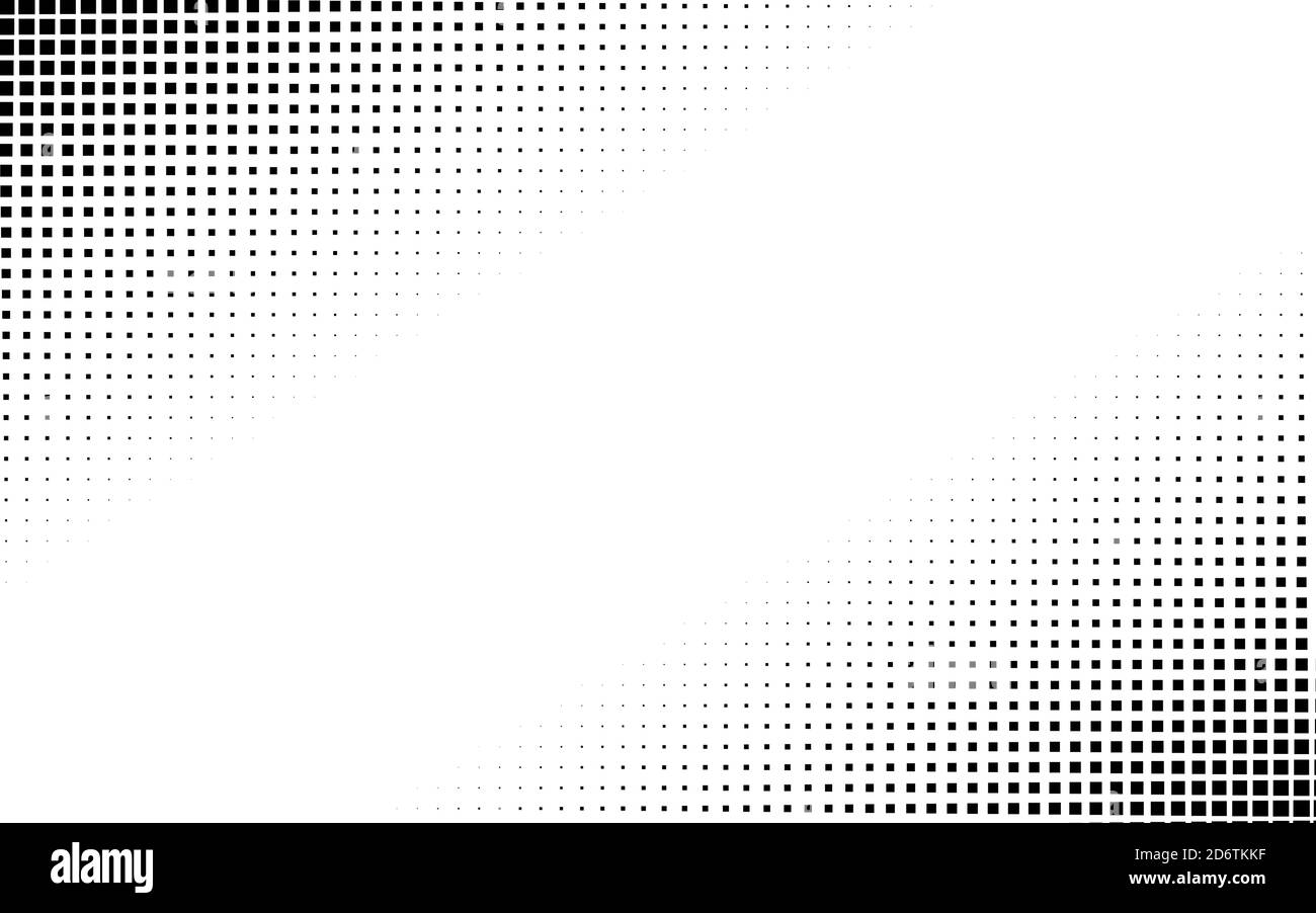 Squares halftone geometric background pattern and texture vector ...