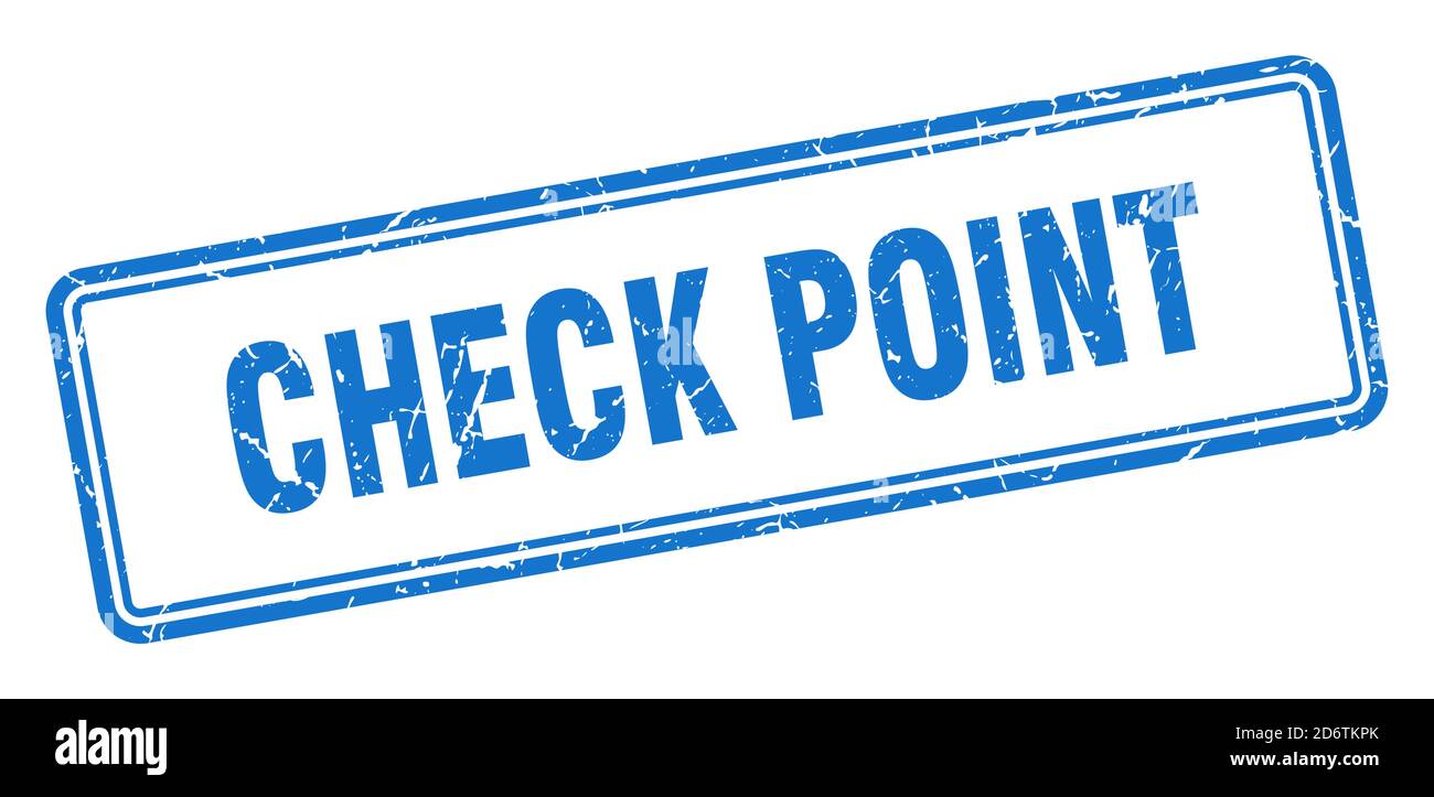 check point stamp. square grunge sign isolated on white background Stock Vector Image & Art - Alamy