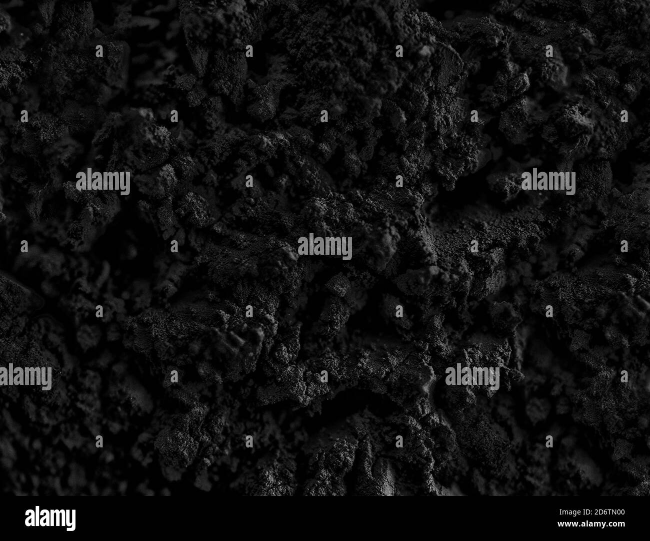 Close up pigment texture. Black color. Abstract background, dark, rough ...