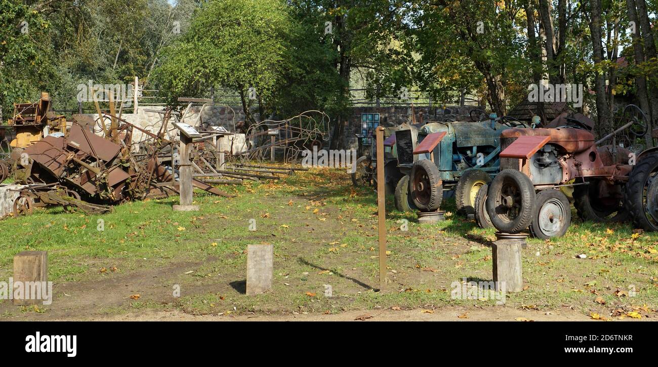 Soviet tractor museum hi-res stock photography and images - Alamy