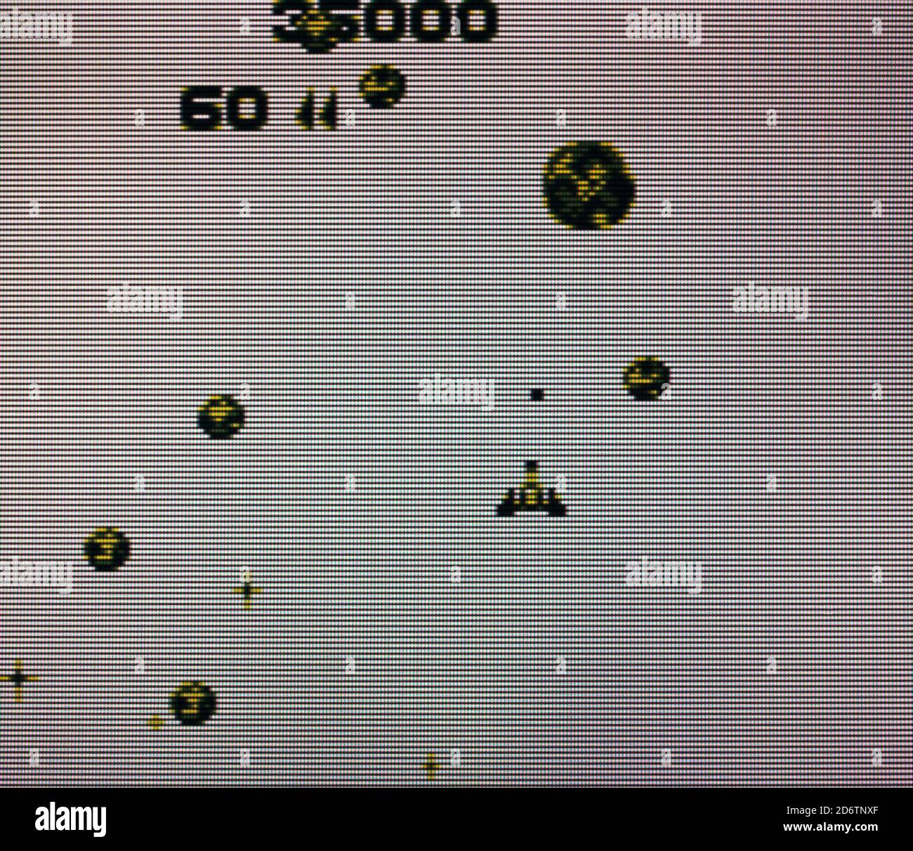 Asteroids - Nintendo Gameboy Videogame - Editorial use only Stock Photo ...