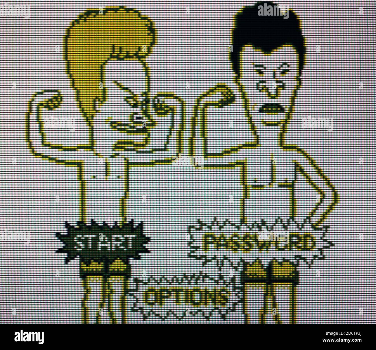 Beavis and Butt-Head - Nintendo Gameboy Videogame - Editorial use only ...