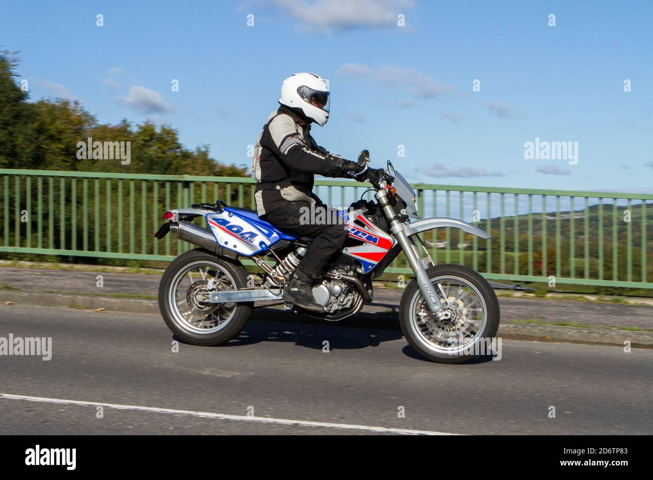 Dual sport motorcycle hi-res stock photography and images - Alamy