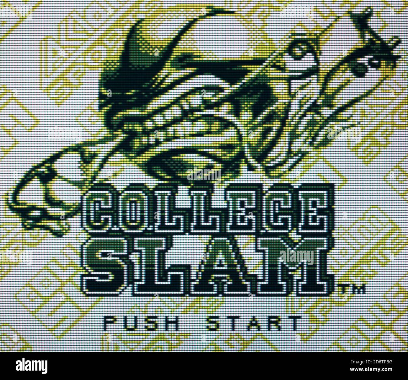 College Slam - Nintendo Gameboy Videogame - Editorial use only Stock ...