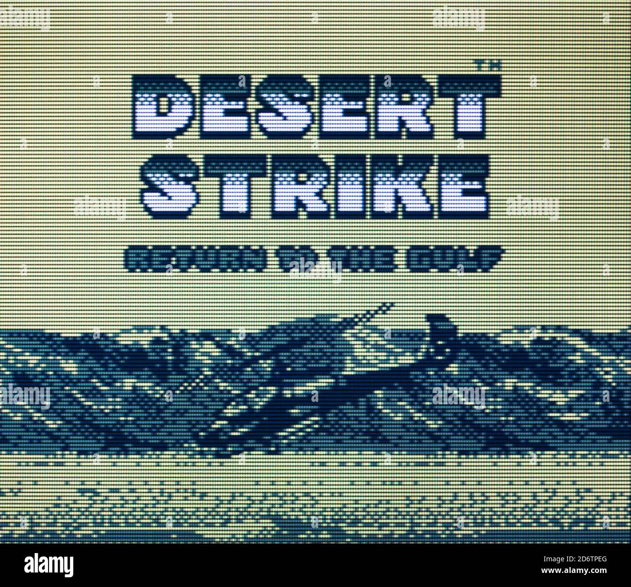 Desert Strike Return to the Gulf - Nintendo Gameboy Videogame ...
