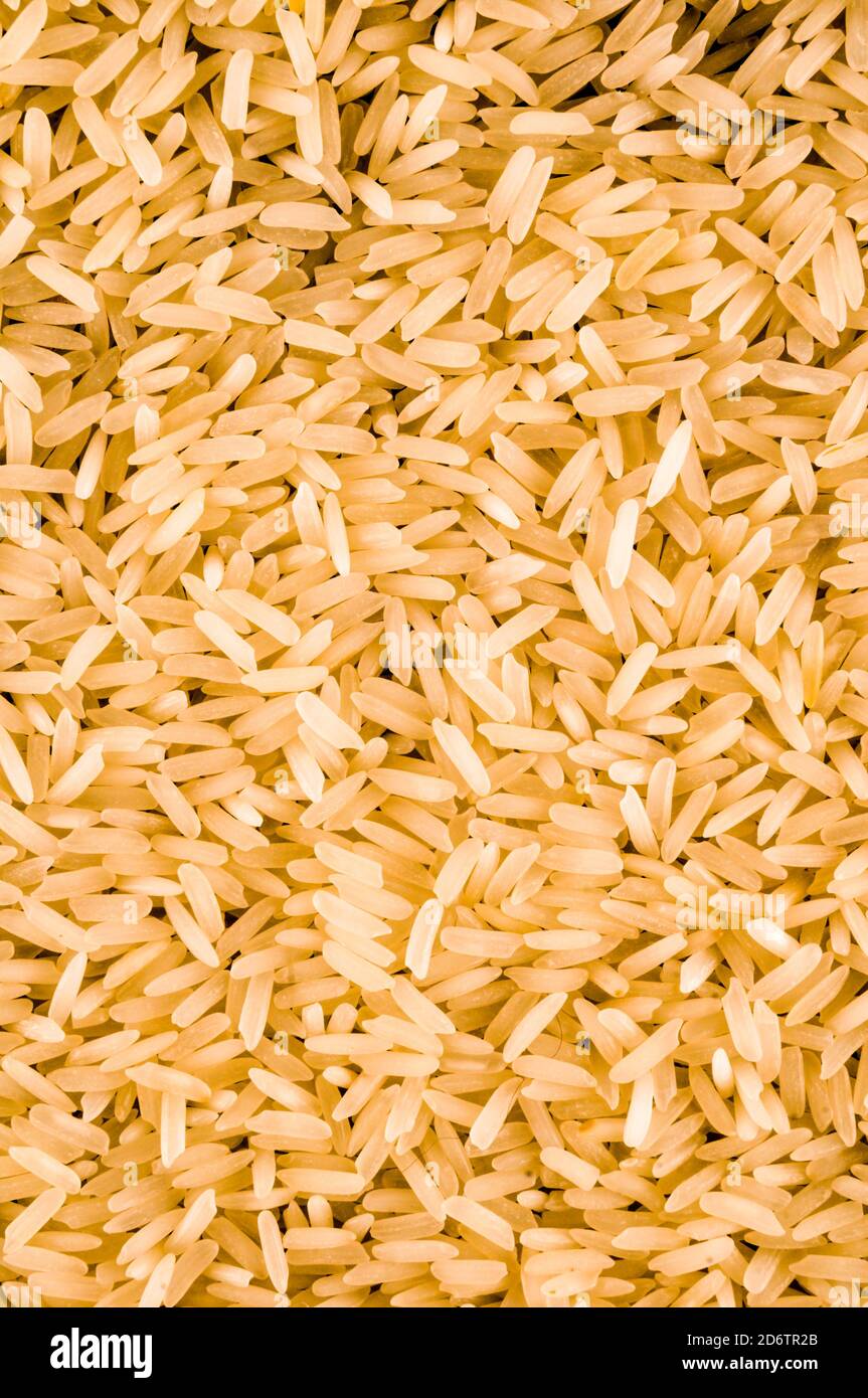 Organic brown rice texture Stock Photo - Alamy