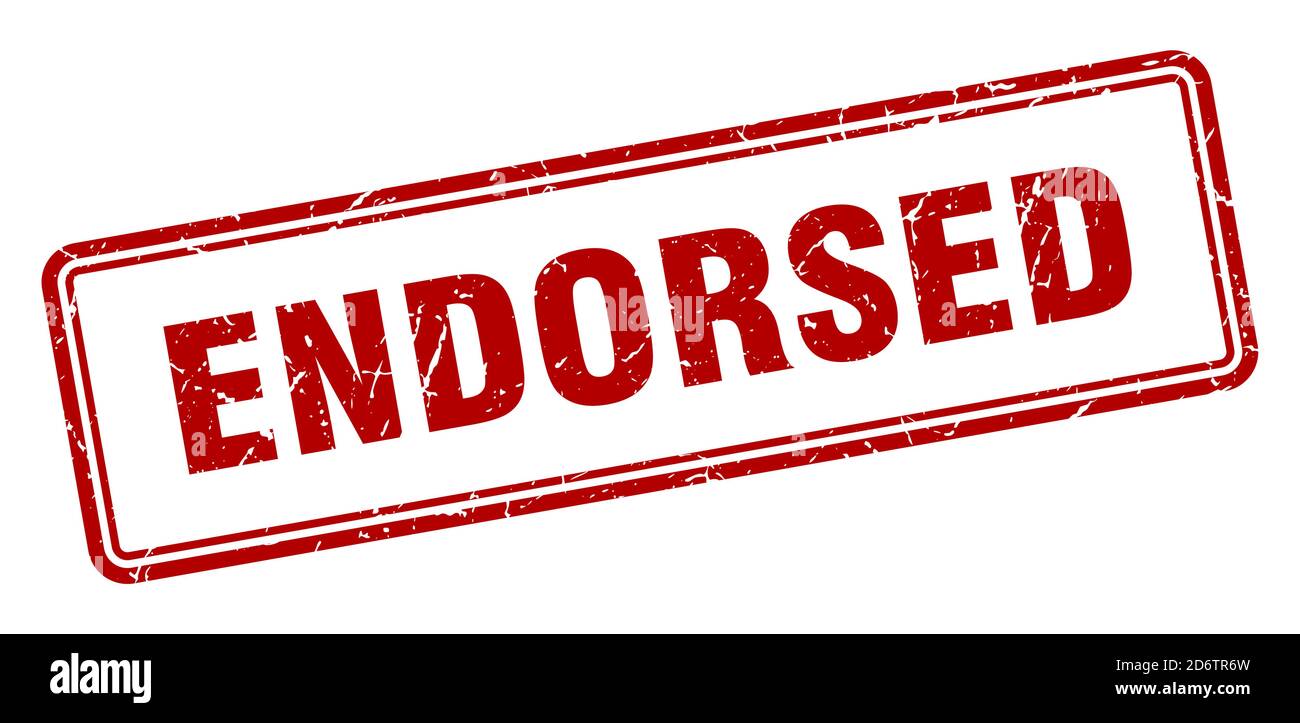 Endorsement Stamp