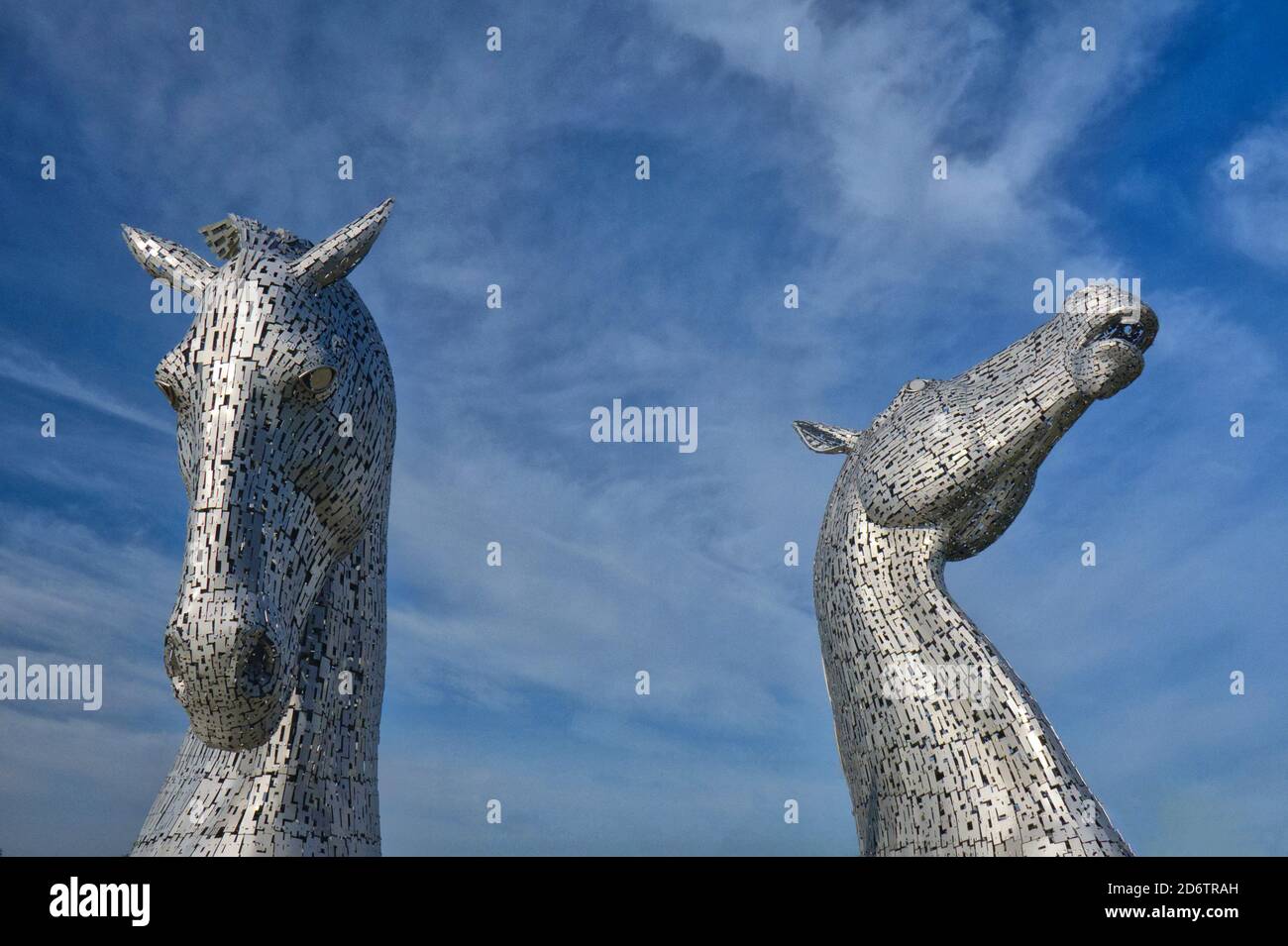 Kelpies mythical water horses hi-res stock photography and images - Alamy