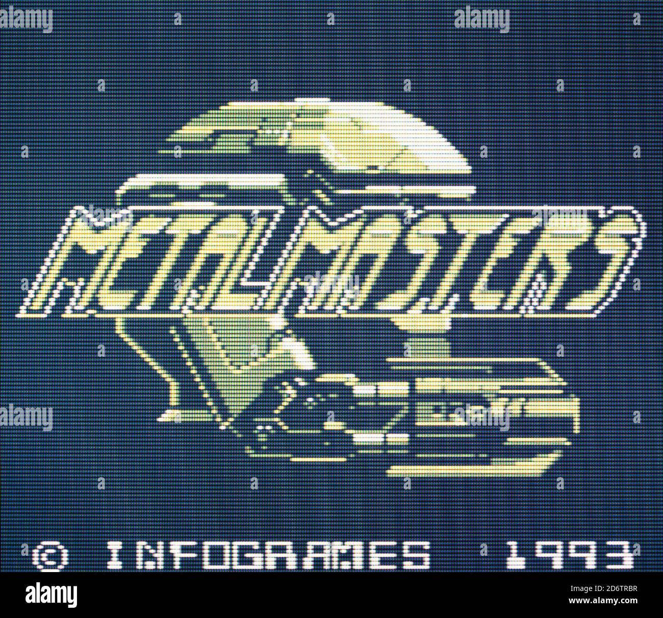 Metal Masters- Nintendo Gameboy Videogame - Editorial use only Stock ...