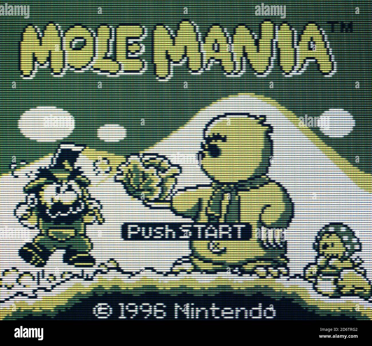 Mole Mania - Nintendo Gameboy Videogame - Editorial use only Stock ...