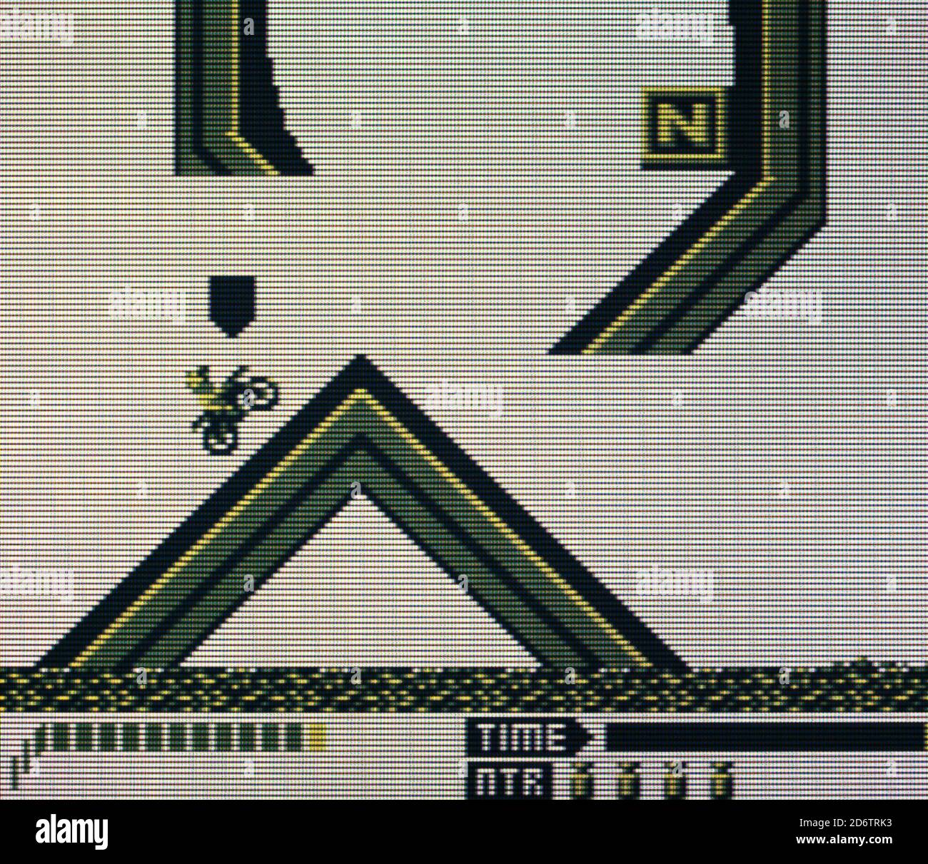 Motocross Maniacs - Nintendo Gameboy Videogame - Editorial use only ...