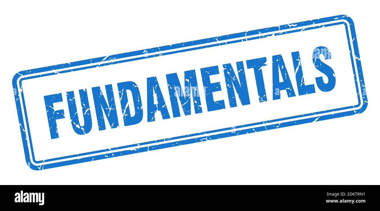 fundamentals stamp. square grunge sign isolated on white background Stock Vector Image & Art - Alamy