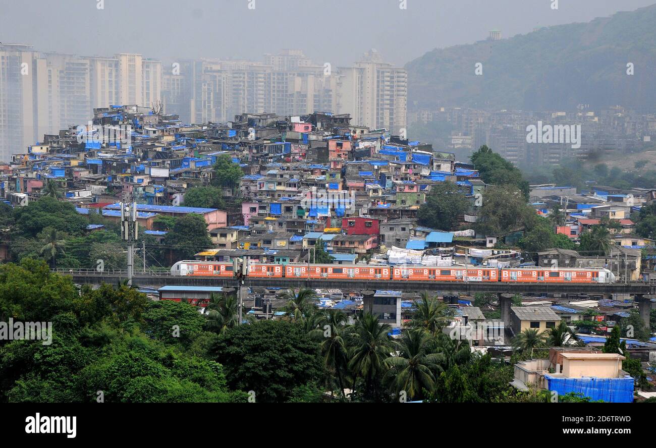 Metro train moves past hi-res stock photography and images - Alamy