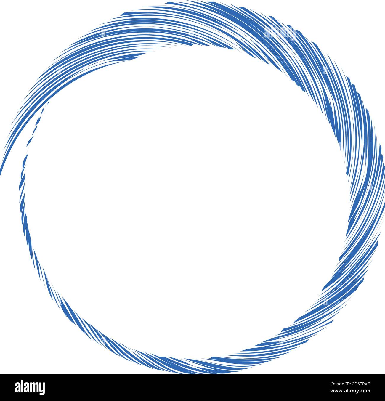 Circular Spiral, swirl, twirl design element. Concentric, radial and ...