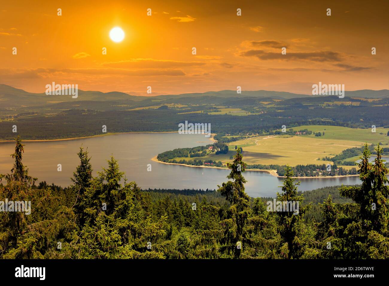 Lipno lake hi-res stock photography and images - Alamy