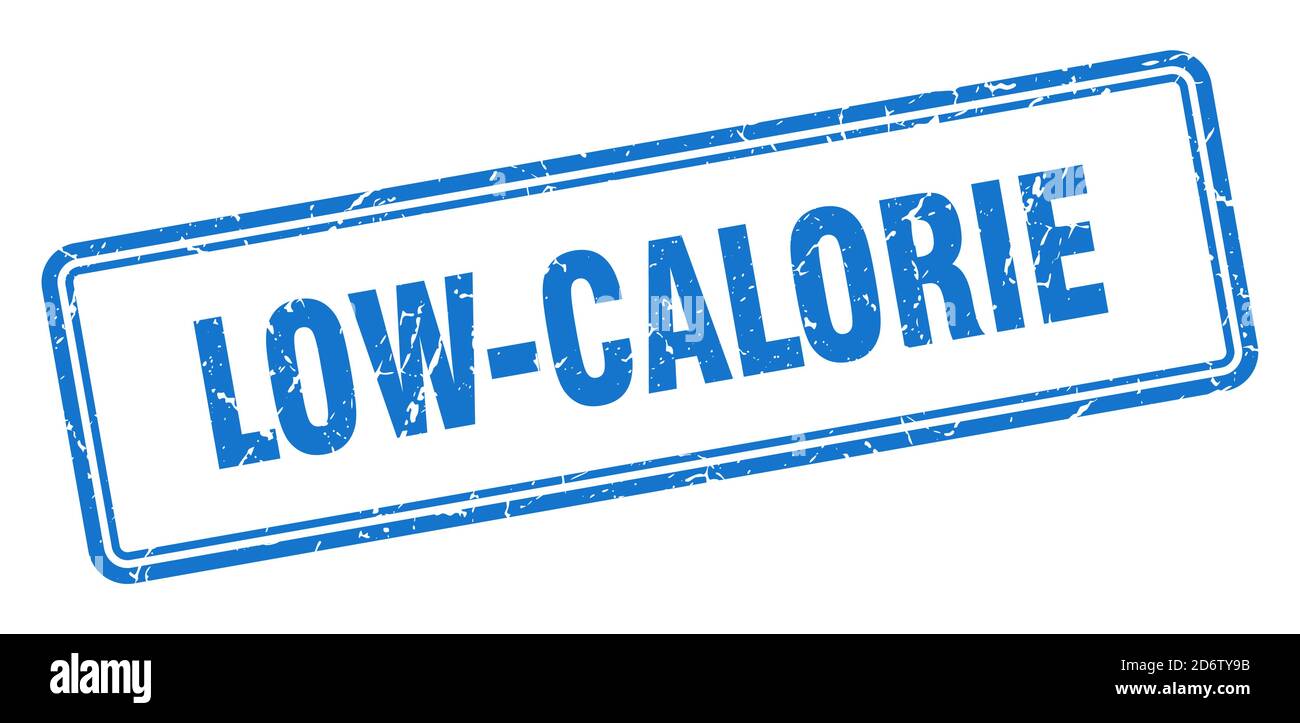 low-calorie stamp. square grunge sign isolated on white background ...