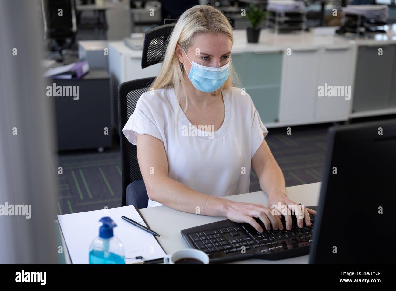 Office mask hi-res stock photography and images - Alamy