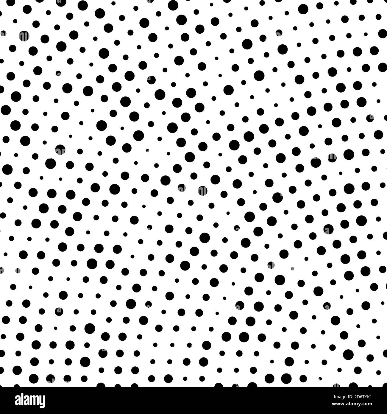 Random circles, dots halftone (half tone) element in spiral, circular ...