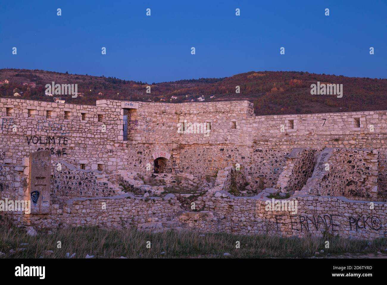 Bosnia and Herzegovina, Sarajevo, Vratnik Citadel Stock Photo - Alamy