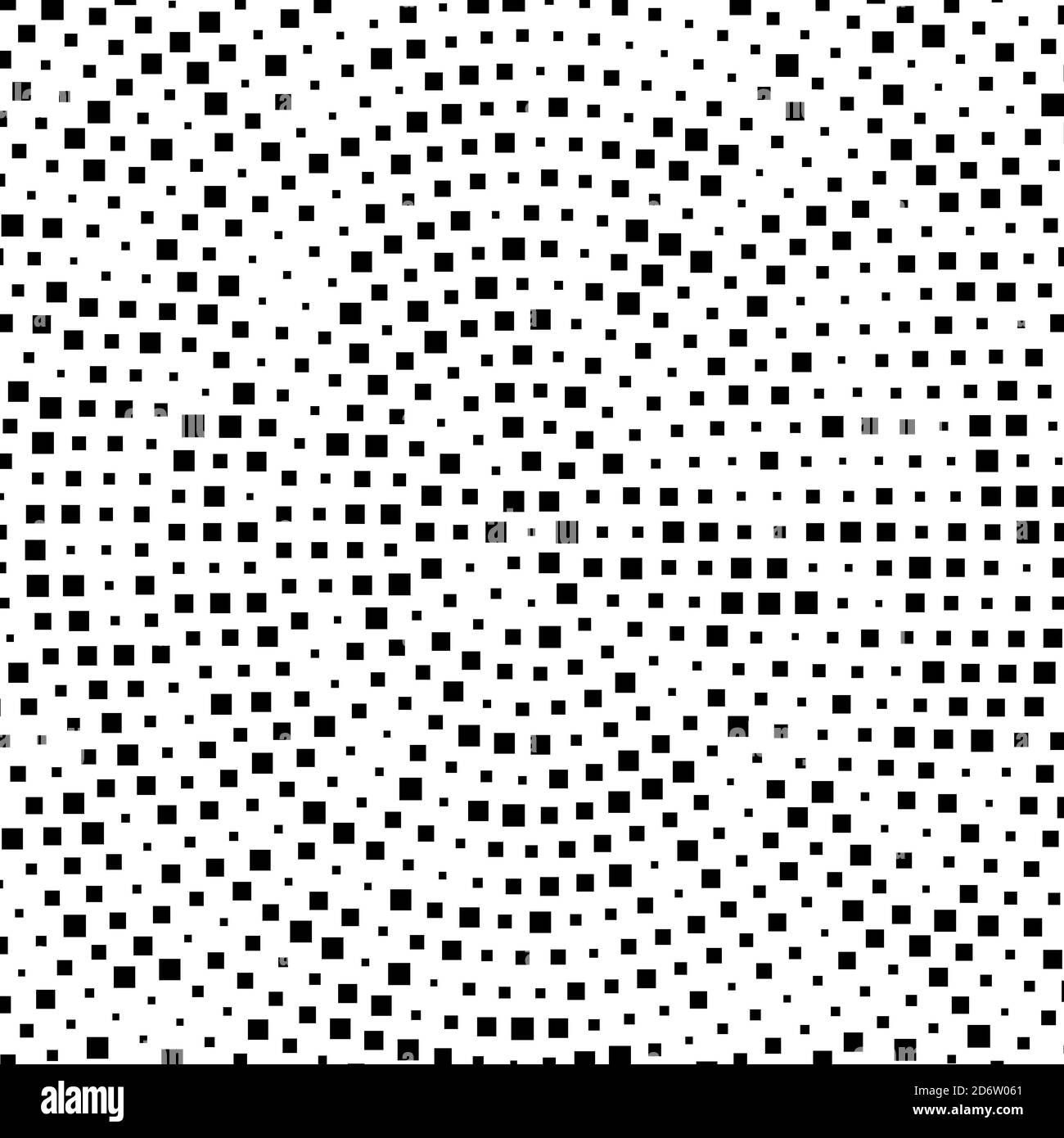 Random squares in spiral, circular and radial style. Squares pattern ...