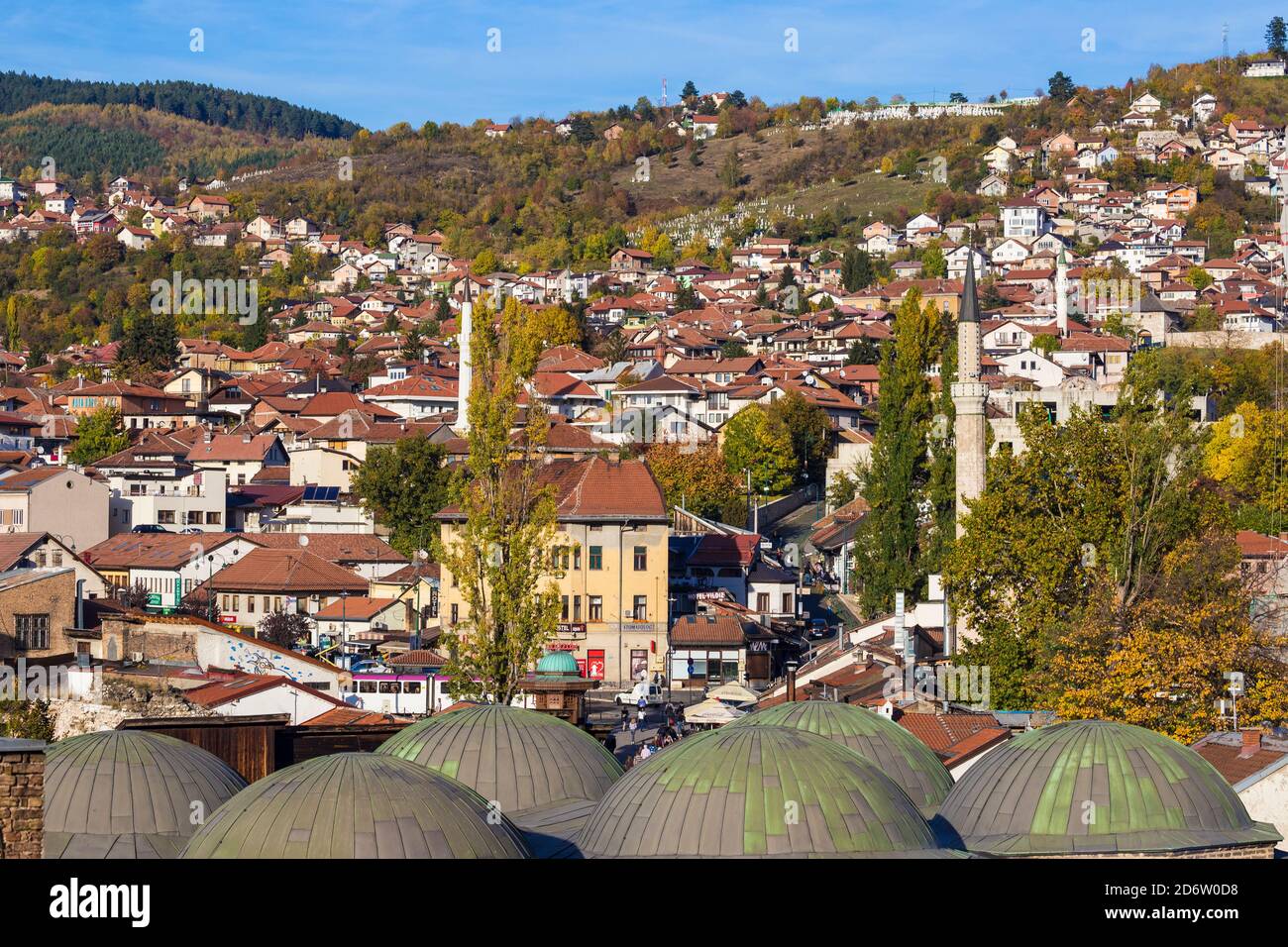 Bosnia and Herzegovina, Sarajevo, view of Bjelave area Stock Photo - Alamy