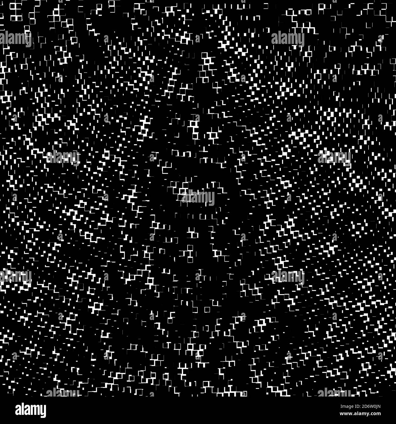 Random squares in spiral, circular and radial style. Squares pattern ...