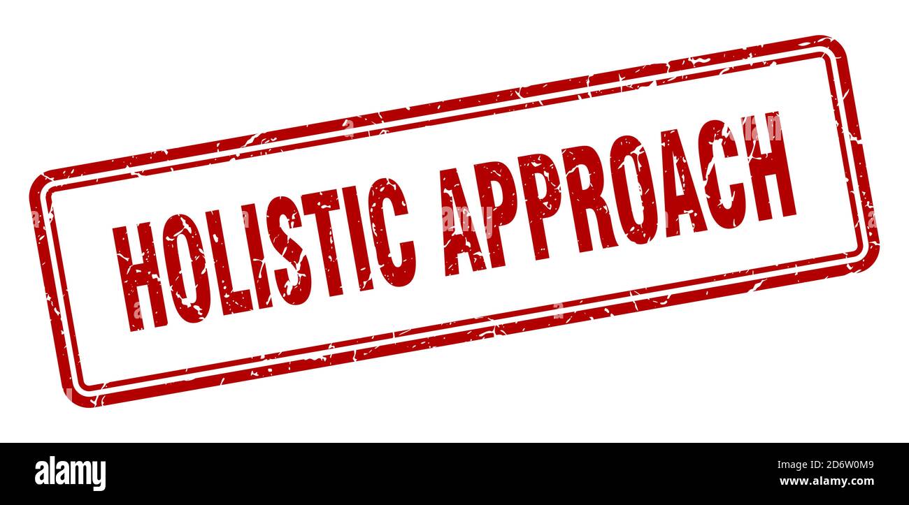 holistic approach stamp. square grunge sign isolated on white background Stock Vector Image ...
